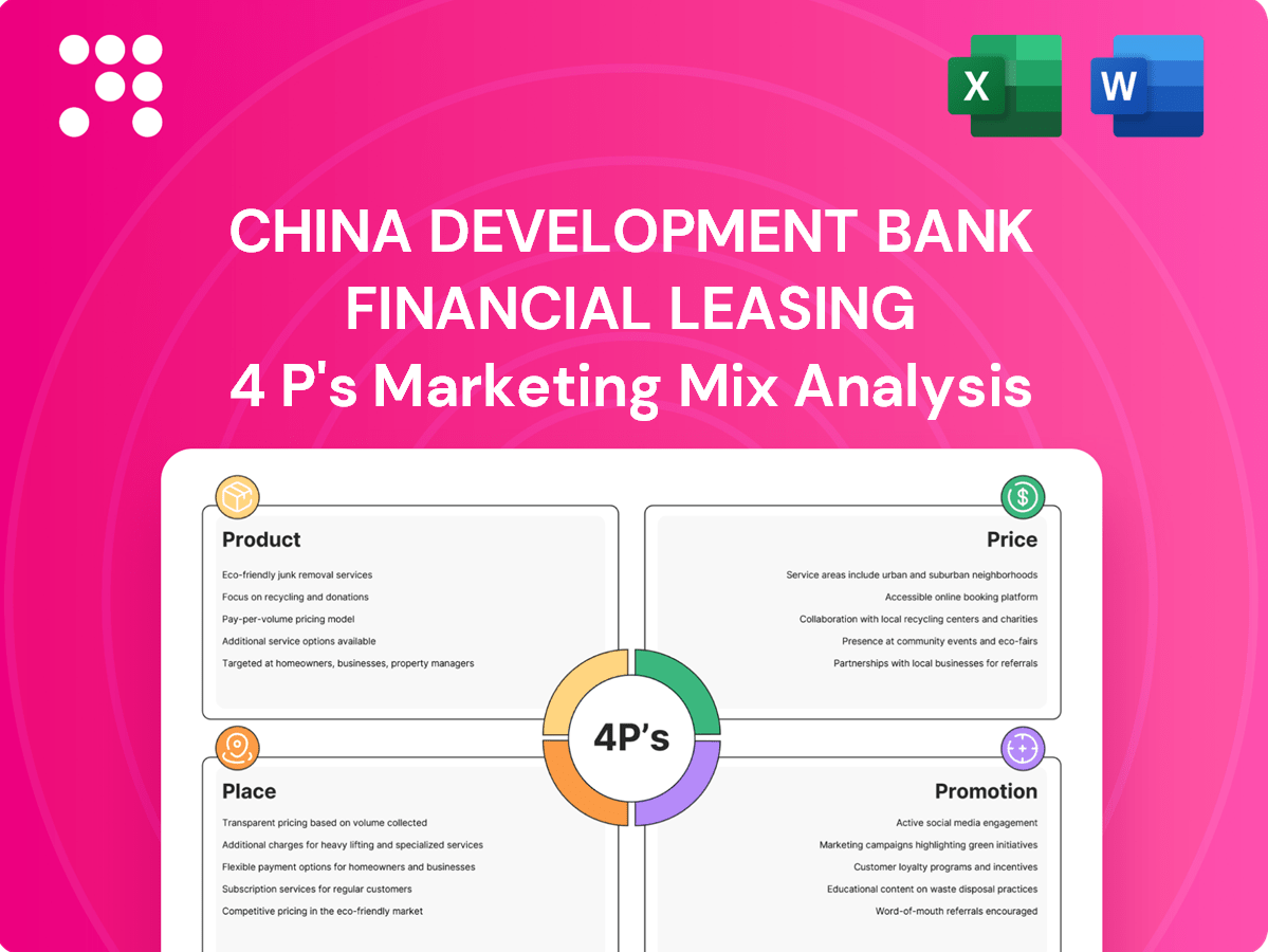 Marketing Mix Analysis of China Development Bank Financial Leasing ...